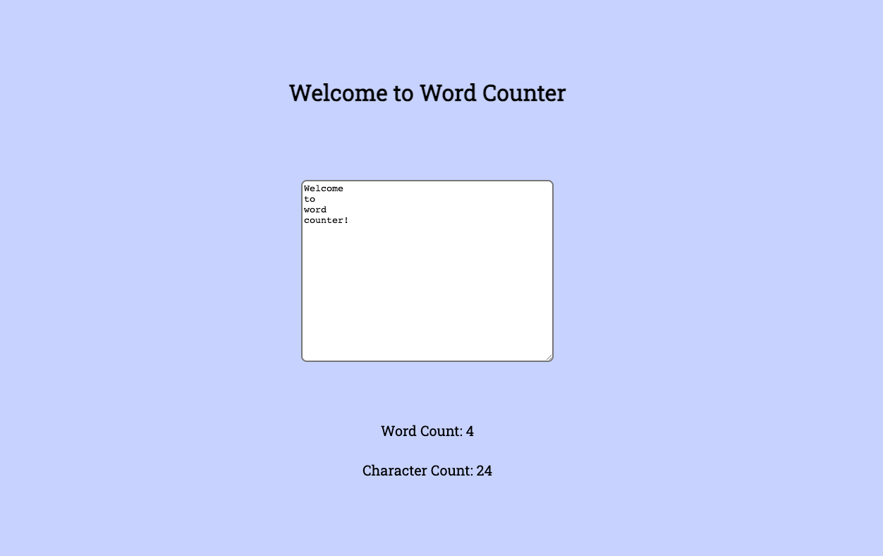 How To Create A User Friendly Word Counter With React Js Daniel Lim